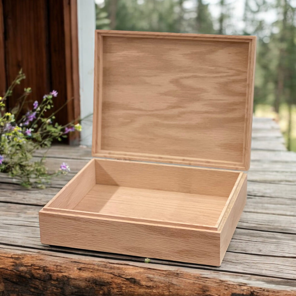 Unfinished Wooden Boxes-Handmade in USA-Free Shipping – The Designcraft ...