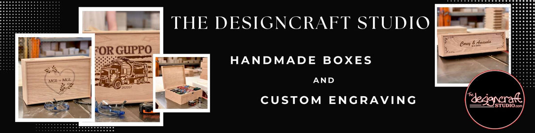Buy Wood Boxes & Personalized Engraving - The Designcraft Studio